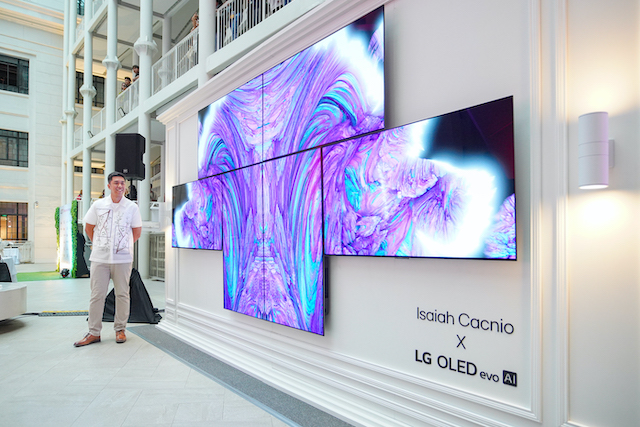 LG brings art and tech to life at National Museum exhibit with OLED AI ...