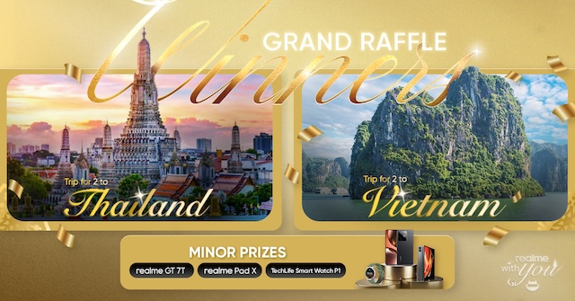 realme raffle to send winners on trips to Thailand and Vietnam | Back ...